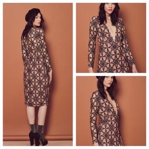 For Love and Lemons Dresses | For Love Lemons Velvet Collette Midi ...